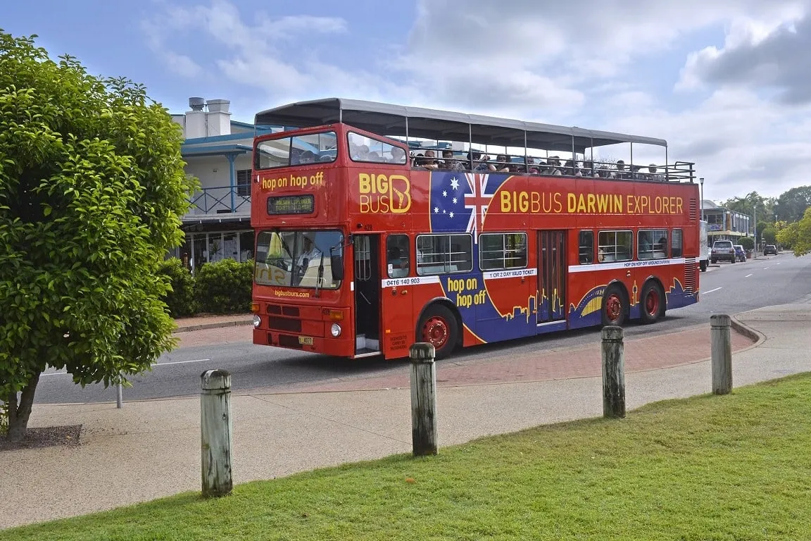 Darwin Big Bus Open-Top Hop-On Hop-Off Tours - Tiket